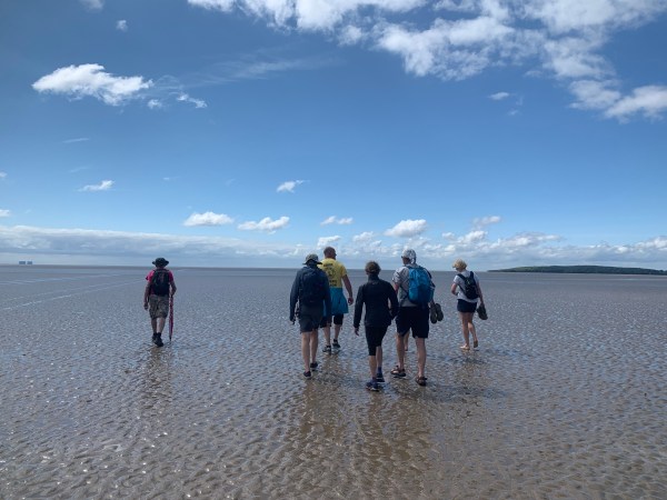 Crossing the Sands of Morecambe Bay | Guide-over-Sands Trust Walks ...