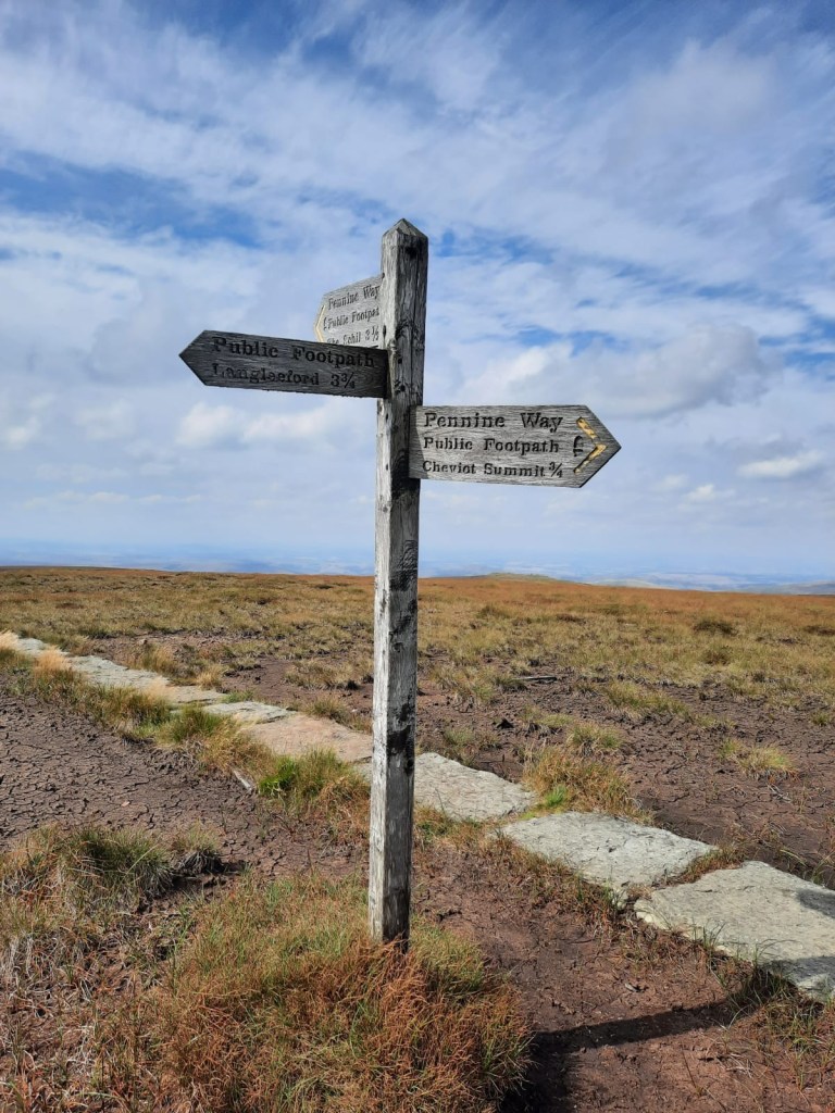 The Highest Mountain in Northumberland: The Cheviot | Walking Route ...